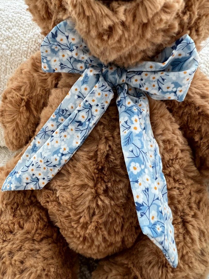 Jellycat Bartholomew Bear - Mitsi Valeria Blue, Hobbies & Toys, Toys ...