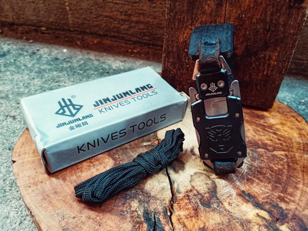 Jin Jun Lang JL-10 camping pocket tool edc buck boker kershaw spyderco ...