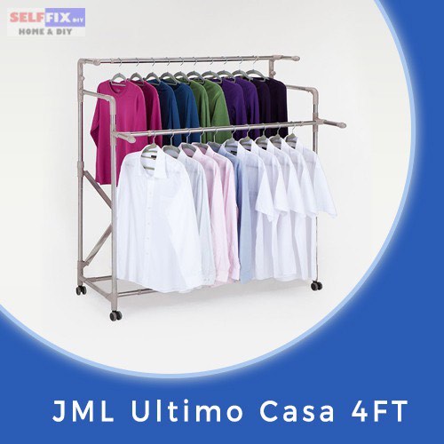 JML Ultimo Casa Deluxe Clothes Rack, Furniture & Home Living, Home ...