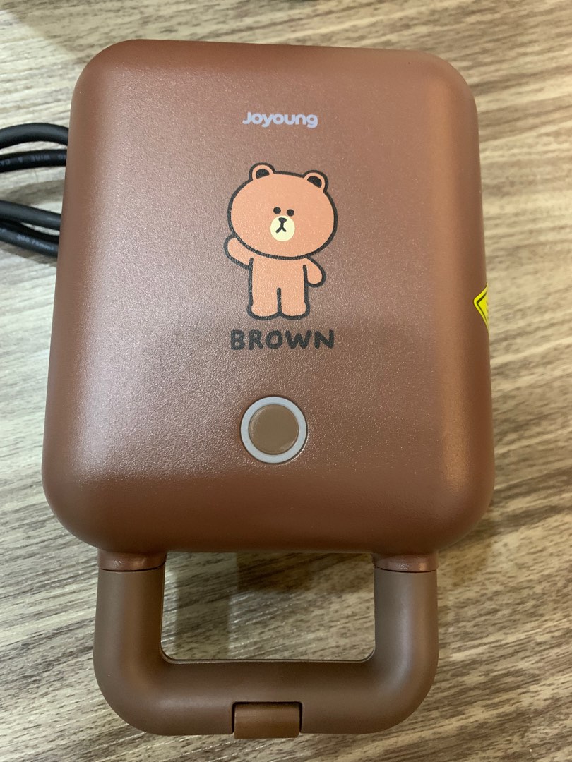 Joyoung x Line Friends 2 in 1 Sandwich and Waffle Machine Toaster, TV ...