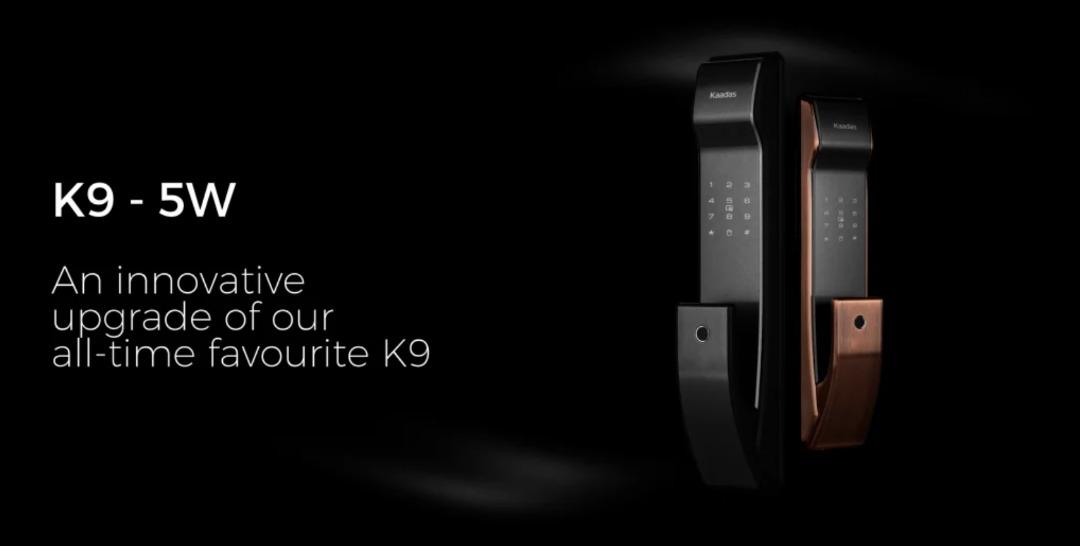Kaadas K9-5W Digital Door Lock (Sole Distributor), Furniture & Home ...