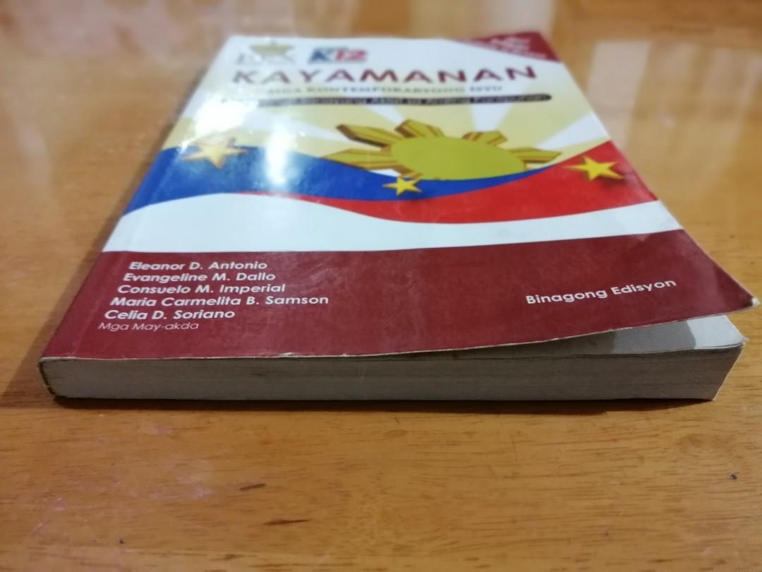 KAYAMANAN: Mga Kontemporaryong Isyu, Hobbies & Toys, Books & Magazines ...