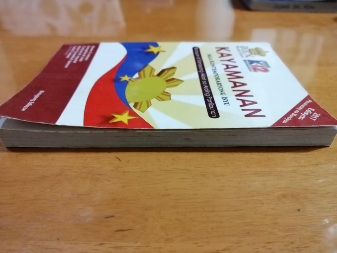 KAYAMANAN: Mga Kontemporaryong Isyu, Hobbies & Toys, Books & Magazines ...