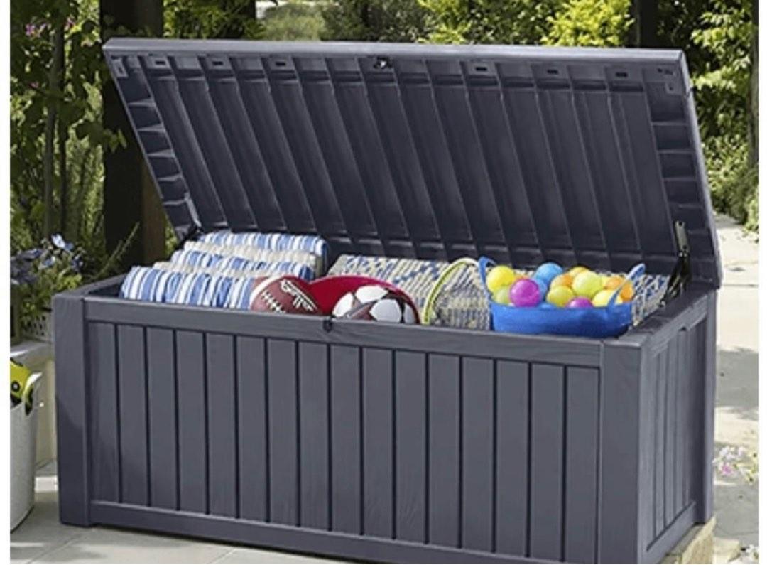 Keter Outdoor Storage Box, Furniture & Home Living, Outdoor Furniture ...