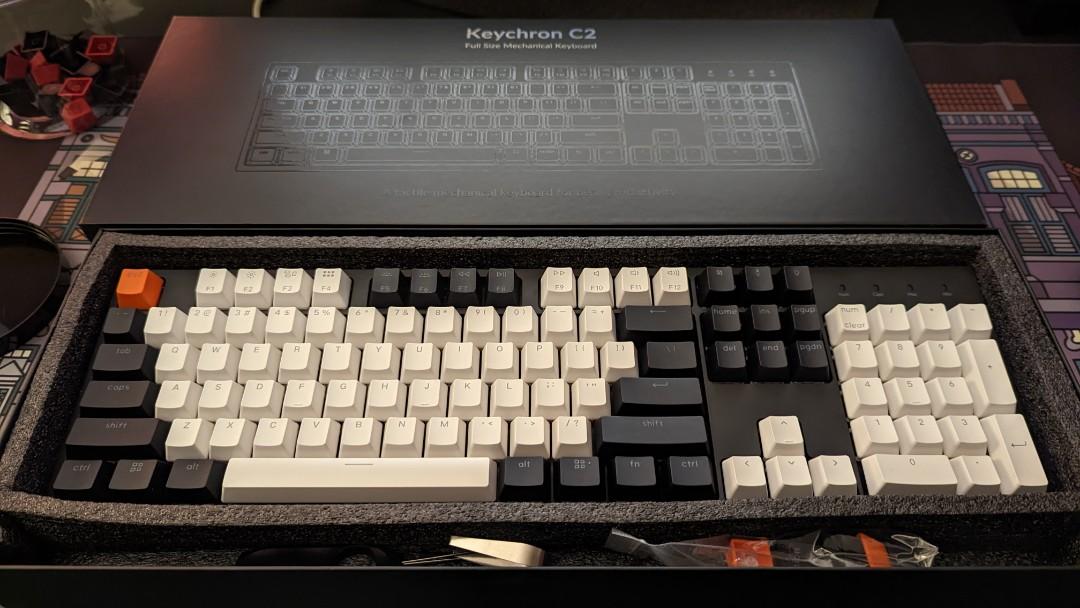 Keychron C2 Keyboard, Computers & Tech, Parts & Accessories, Computer ...