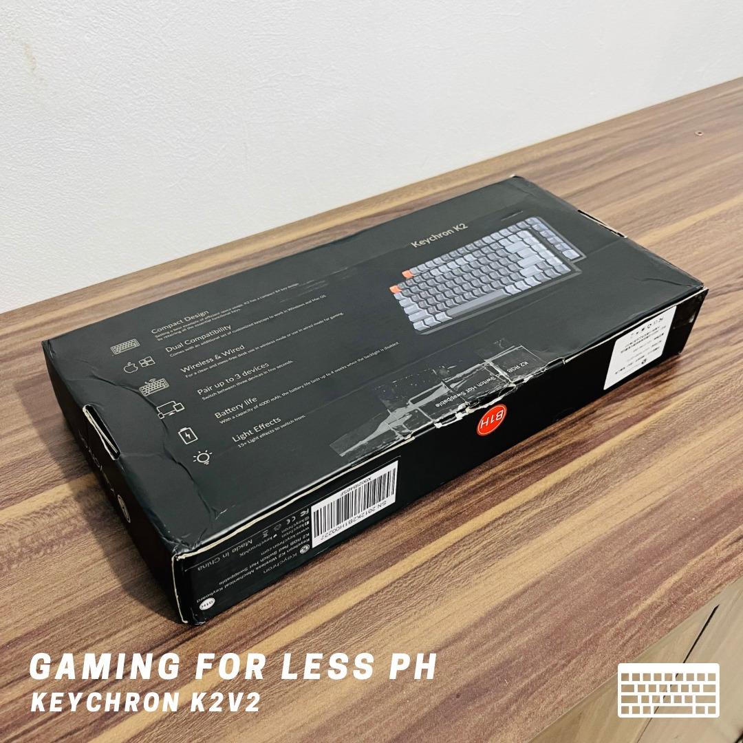 KEYCHRON K2V2 Wireless Mechanical Compact Gaming RGB Keyboard ...