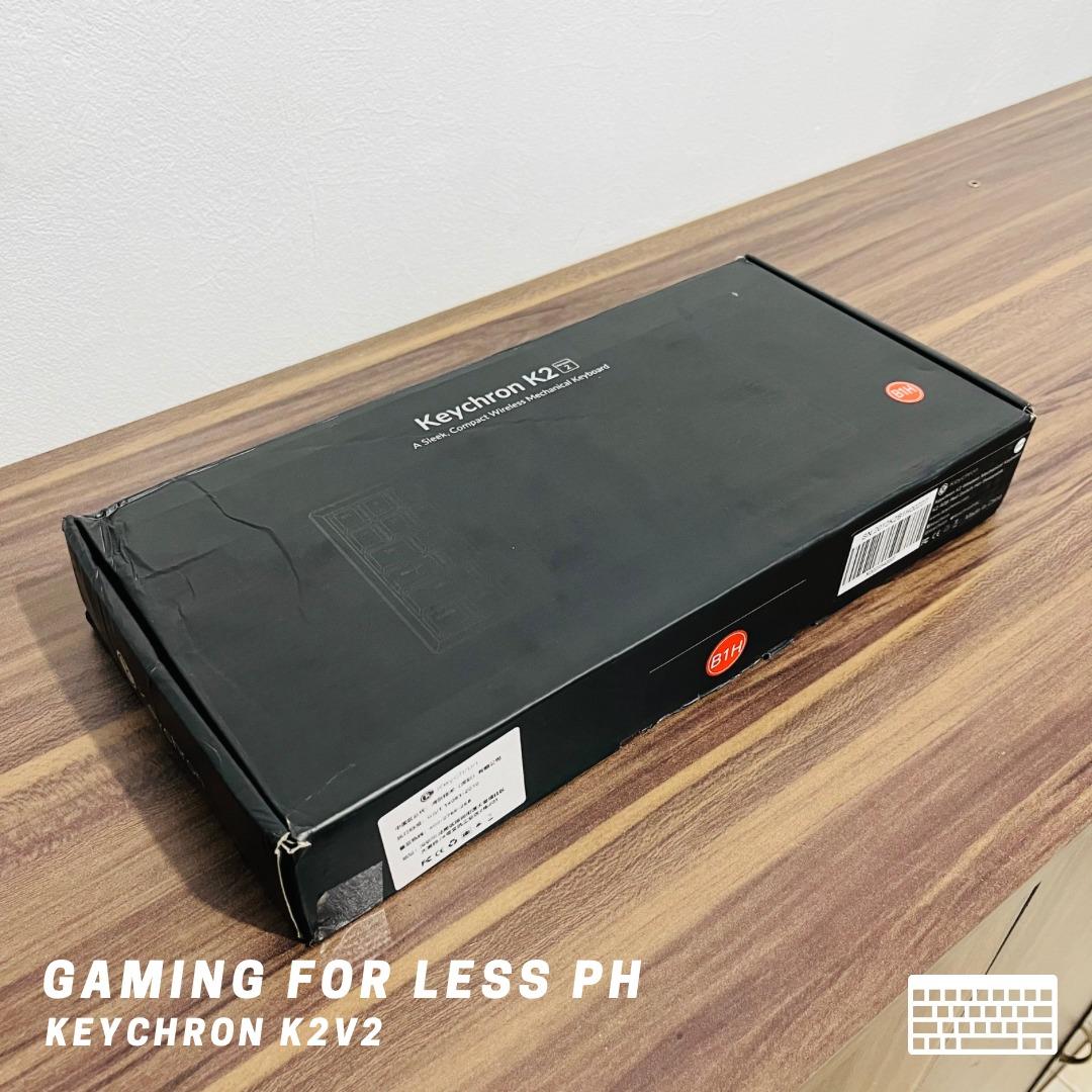 KEYCHRON K2V2 Wireless Mechanical Compact Gaming RGB Keyboard ...