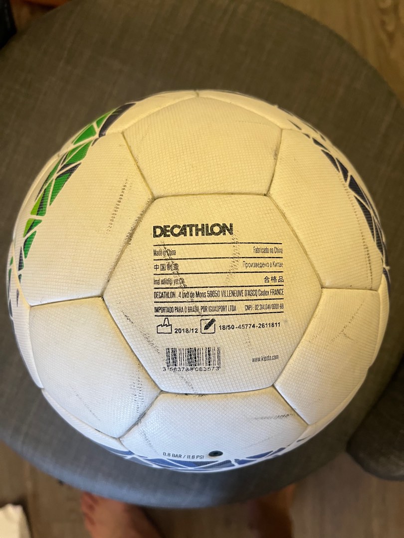 Kipsta Size 5 ball, Sports Equipment, Sports & Games, Racket & Ball ...