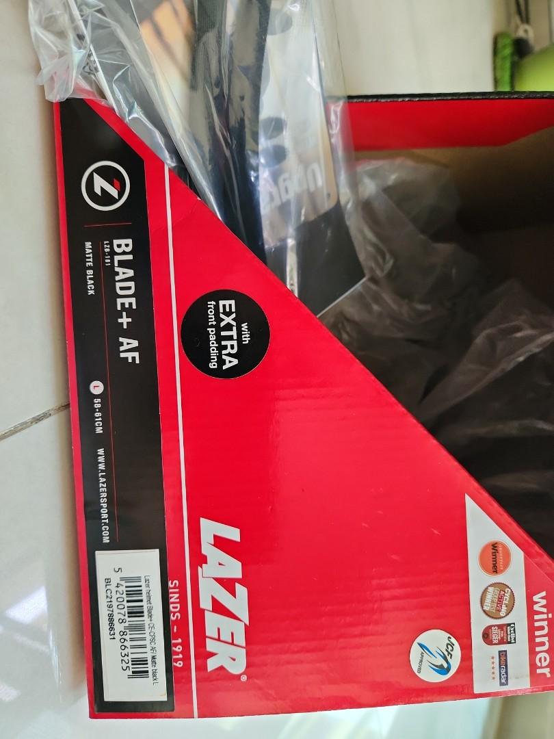 Lazer cycling helmet Blade AF Asian Fit, Sports Equipment, Bicycles ...