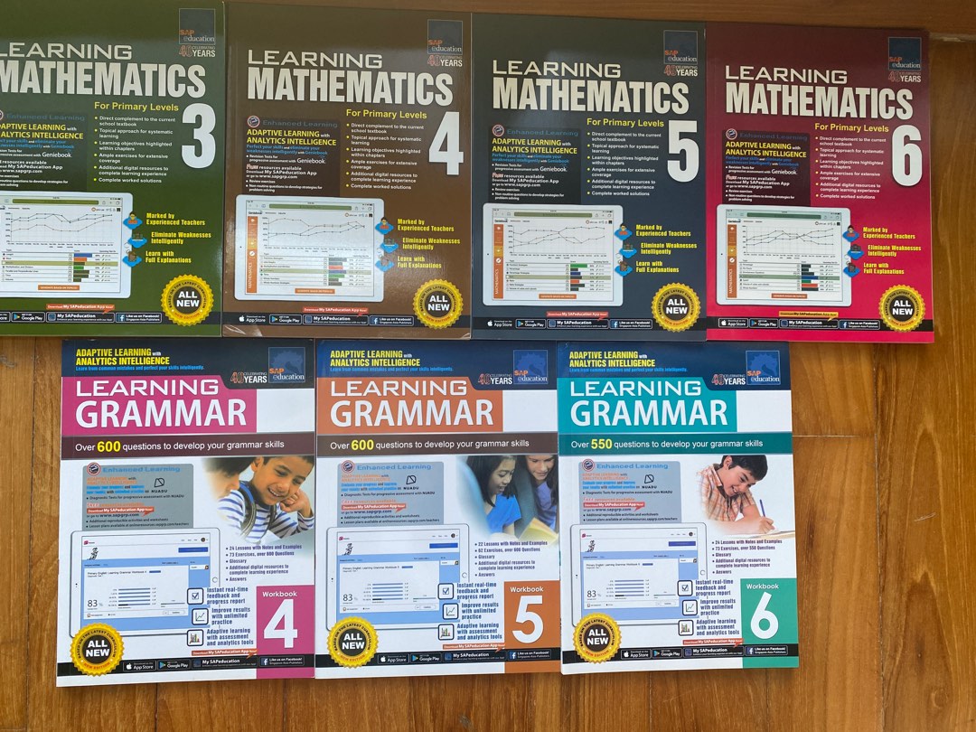 Learning Mathematics & Learning Grammar, Hobbies & Toys, Books ...