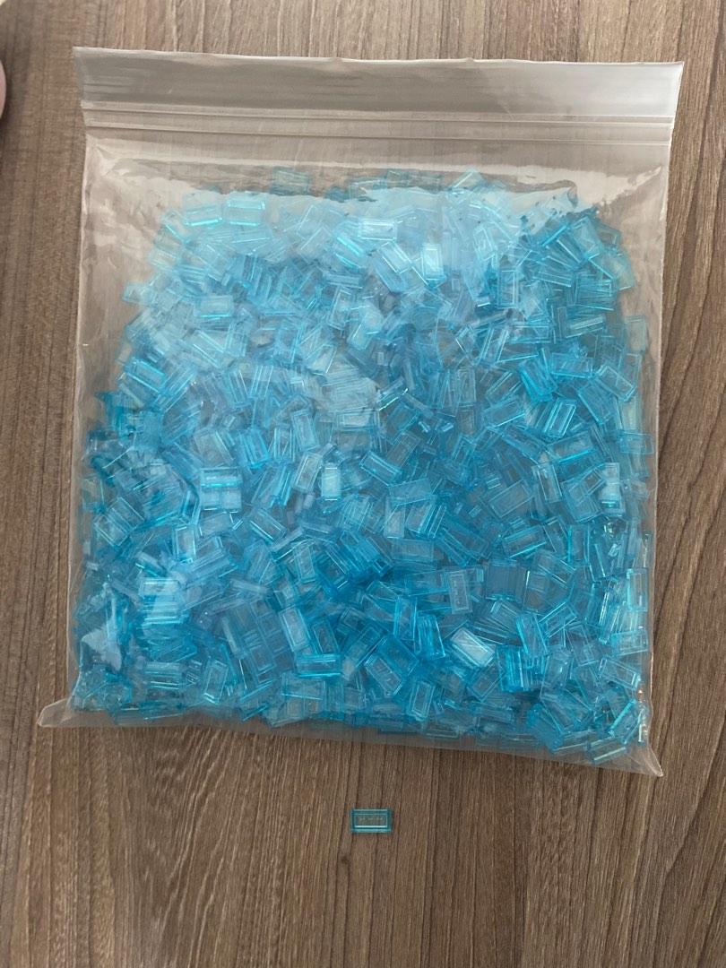 LEGO 1x2 transparent tiles, Hobbies & Toys, Toys & Games on Carousell