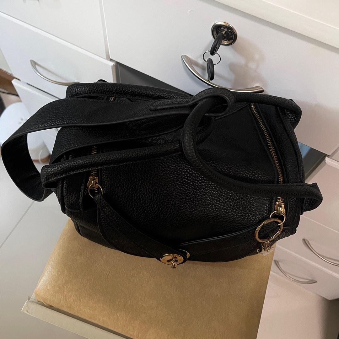 LINDSAY LIKE LEATHER 2-WAY BAG, Women's Fashion, Bags & Wallets, Cross ...