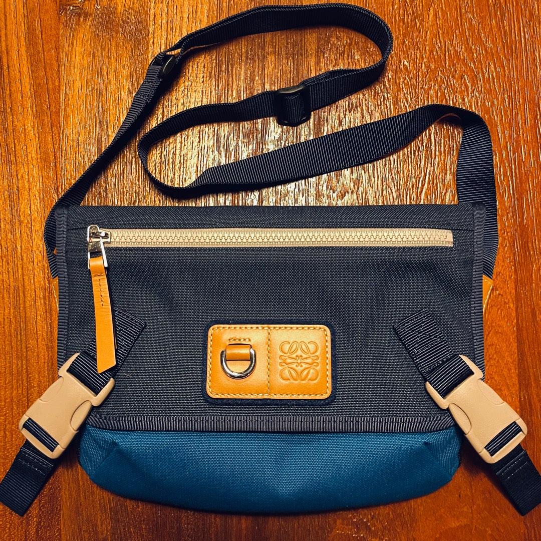 Loewe Eye/Loewe/Nature sling-bag in canvas, Men's Fashion, Bags, Sling ...