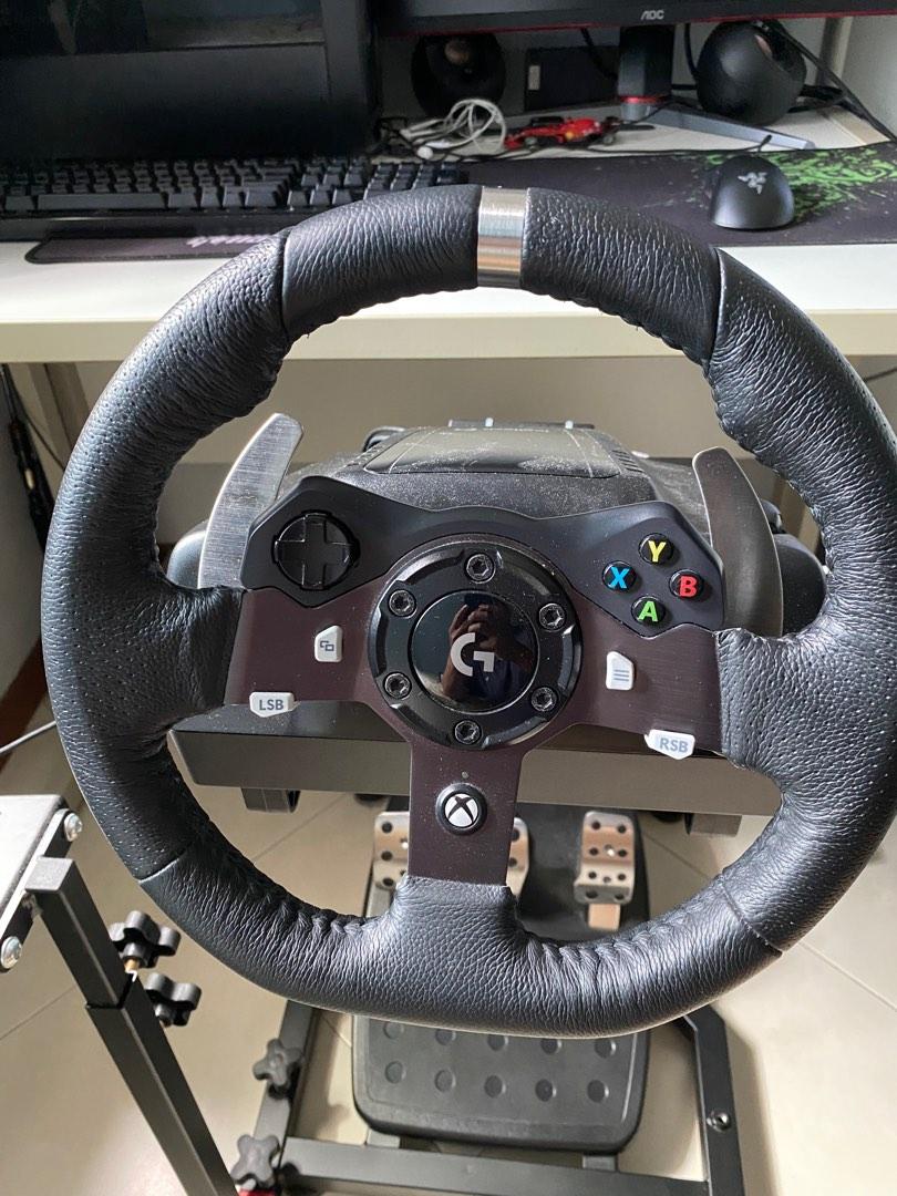 Logitech G920 with shifter and stand for Xbox and PC, Video Gaming ...