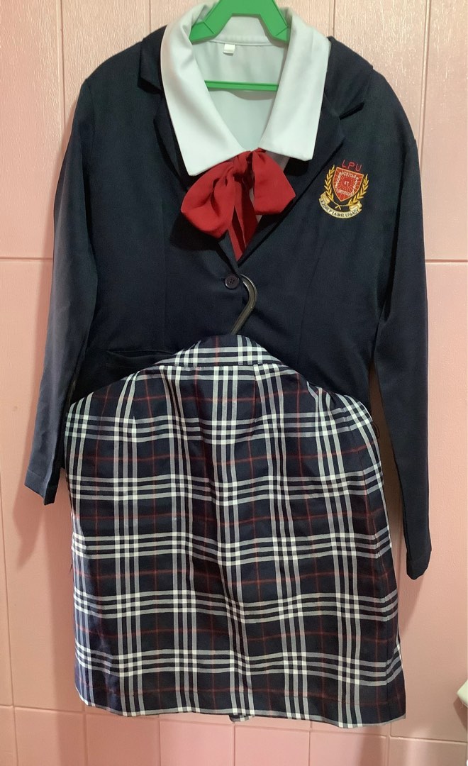 LPU SHS Uniform Set, Women's Fashion, Dresses & Sets, Sets or ...
