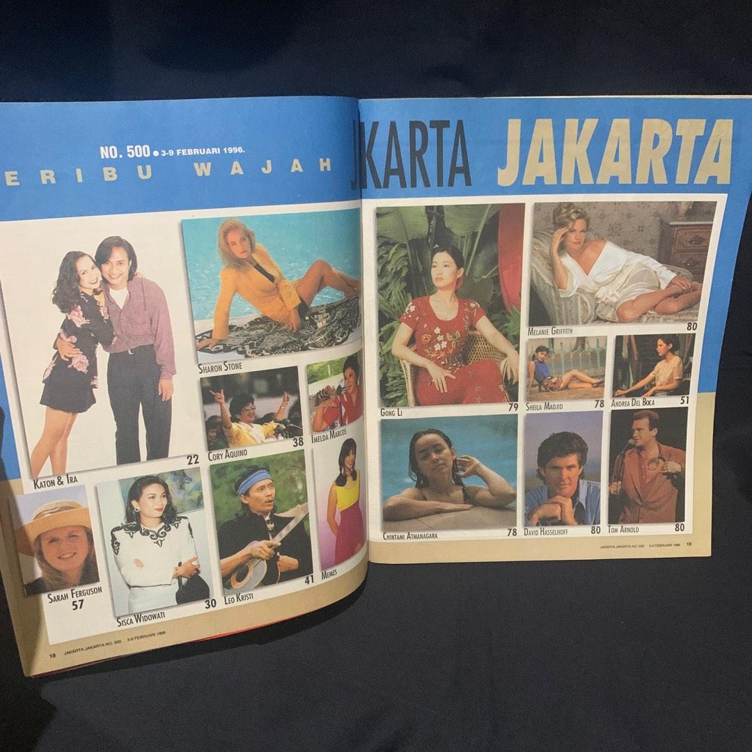 Majalah Jadul Langka Jakarta Jakarta No.500 Feb 1995 Katon dan Ira, Buku & Alat Tulis, Majalah ...