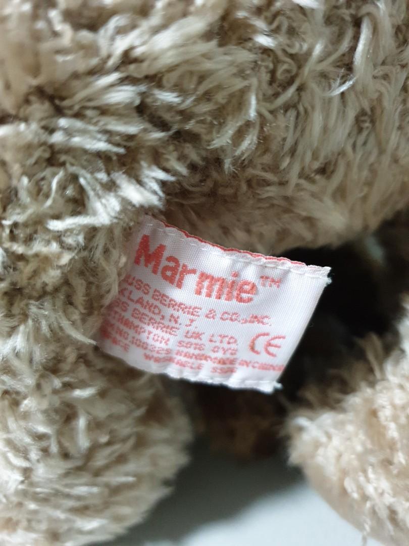 Marmie Teddy Bear, Hobbies & Toys, Toys & Games on Carousell