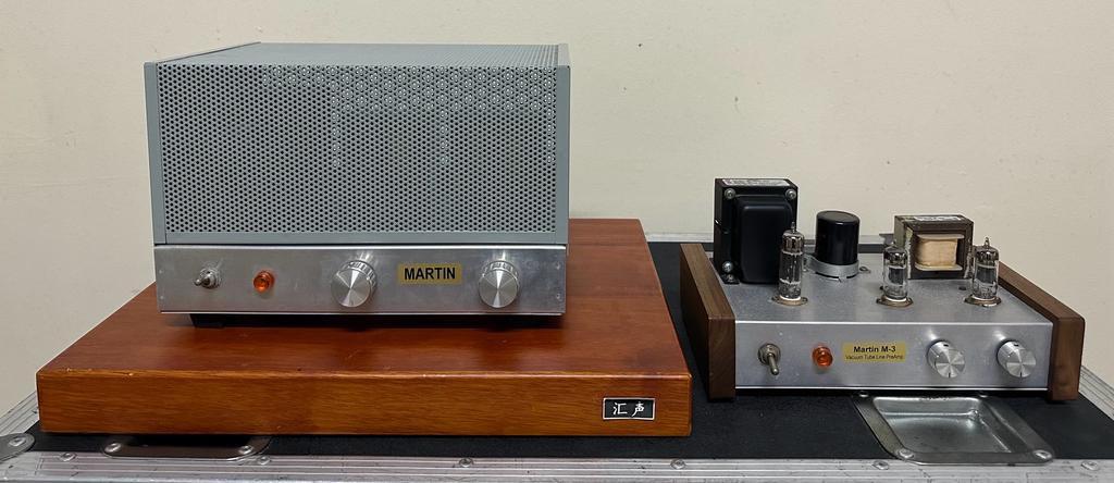 MARTIN m3 pre and EL84 power amplifier - 2 items, Audio, Other Audio ...