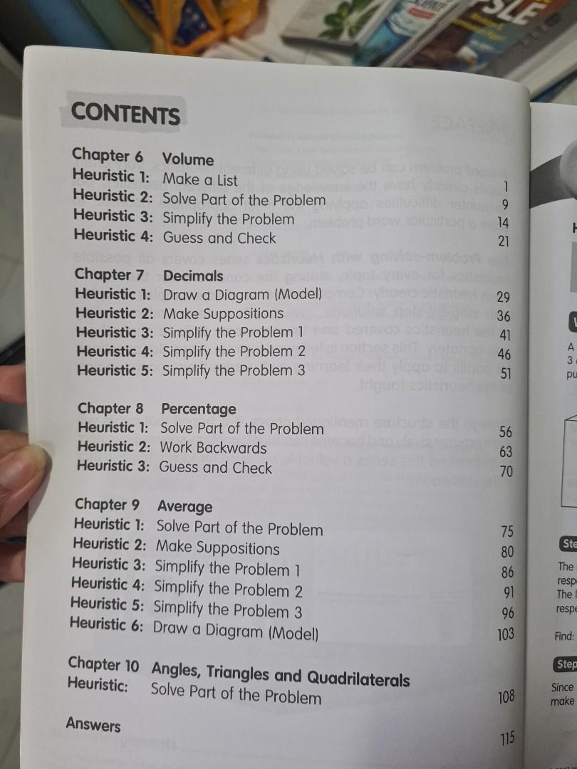 Maths challenging maths problem made easy heuristic p5, Hobbies & Toys ...