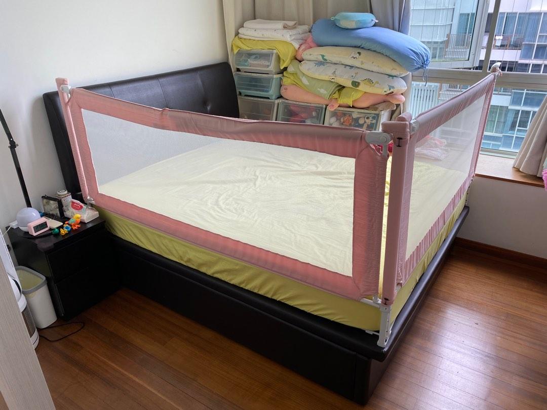 Max Coil Queen size mattress plus original bed frame with storage ...