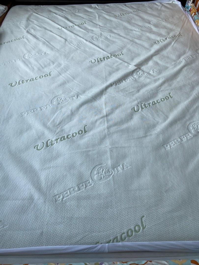 Max Coil Queen size mattress plus original bed frame with storage ...