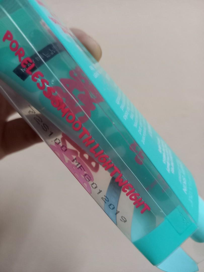 maybelline pore eraser - poorless smooth lightweight, Beauty & Personal ...