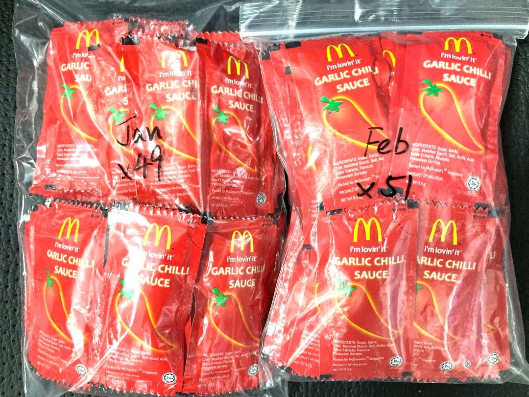 Mcdonald Chilli Sauce x100 packs, Food & Drinks, Spice & Seasoning on ...