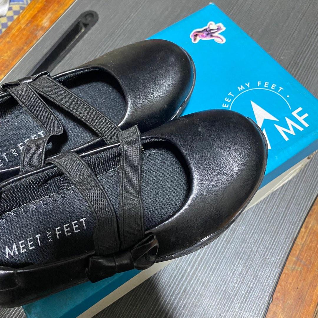 Meet my Feet Black Shoes, Babies & Kids, Babies & Kids Fashion on Carousell
