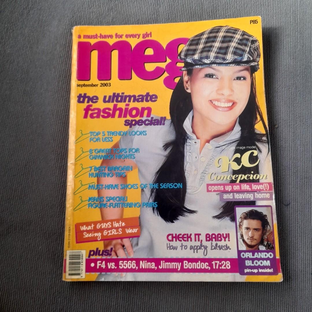 Meg magazine KC Concepcion (old copy), Hobbies & Toys, Books ...