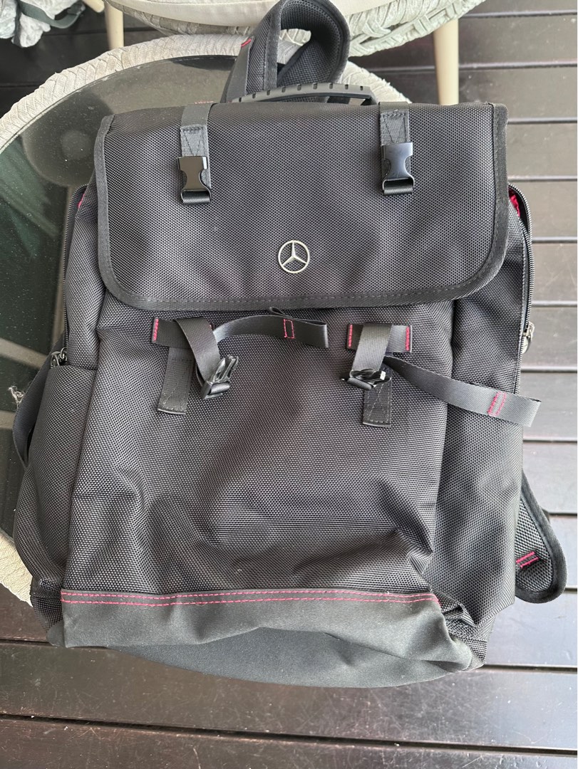 Mercedes backpack, Men's Fashion, Bags, Backpacks on Carousell