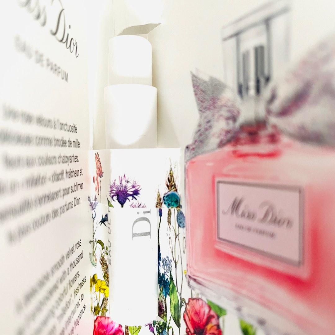 Miss Dior Eau de parfum Vial Sample, Beauty & Personal Care, Fragrance ...