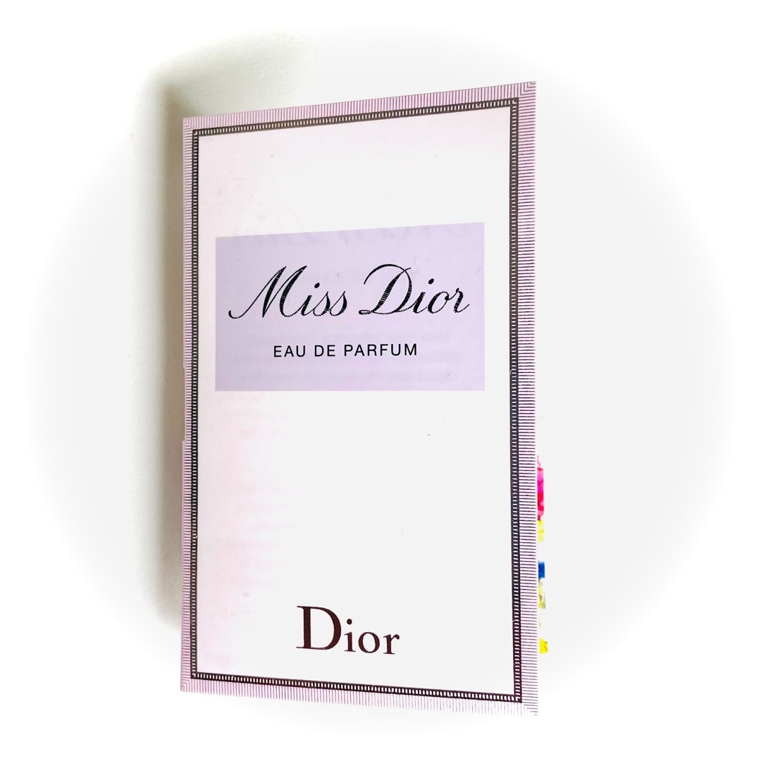 Miss Dior Eau de parfum Vial Sample, Beauty & Personal Care, Fragrance ...