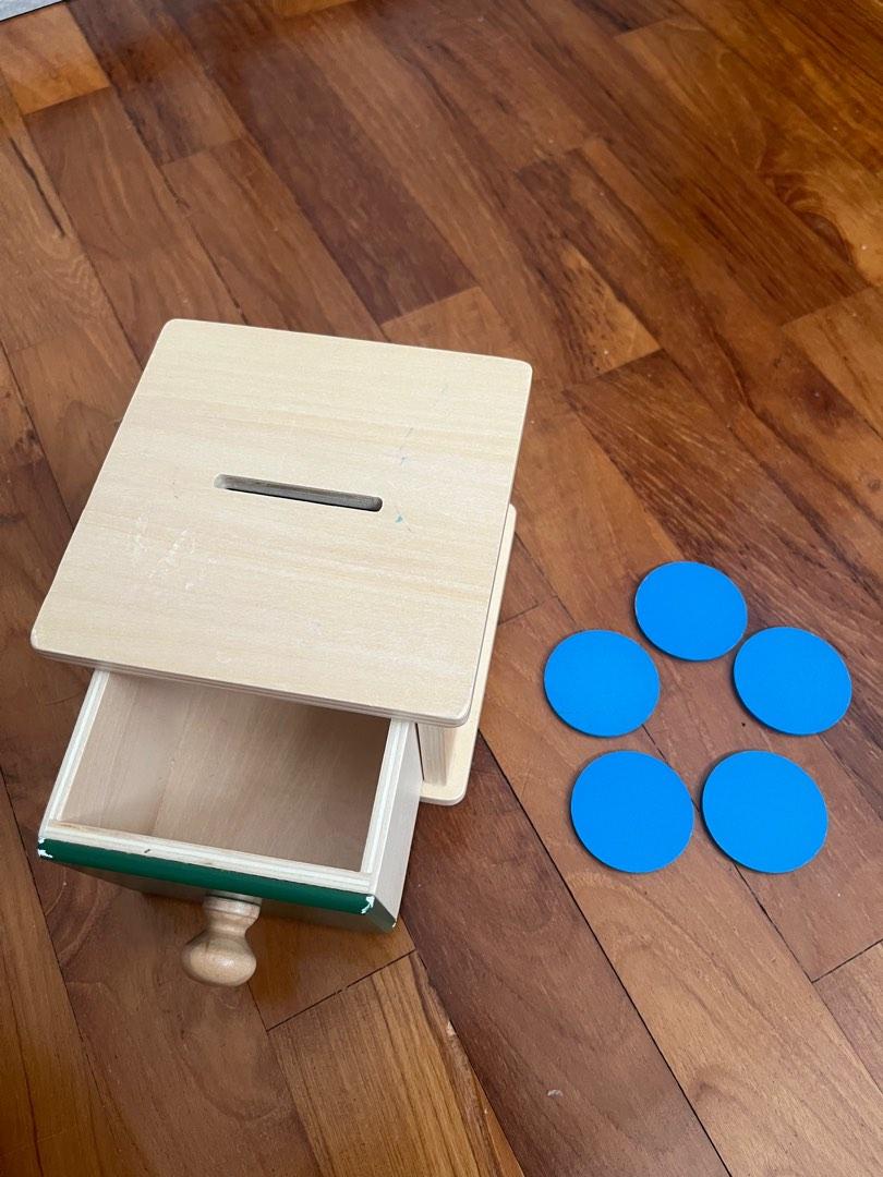 Montessori Coin Box, Babies & Kids, Infant Playtime on Carousell