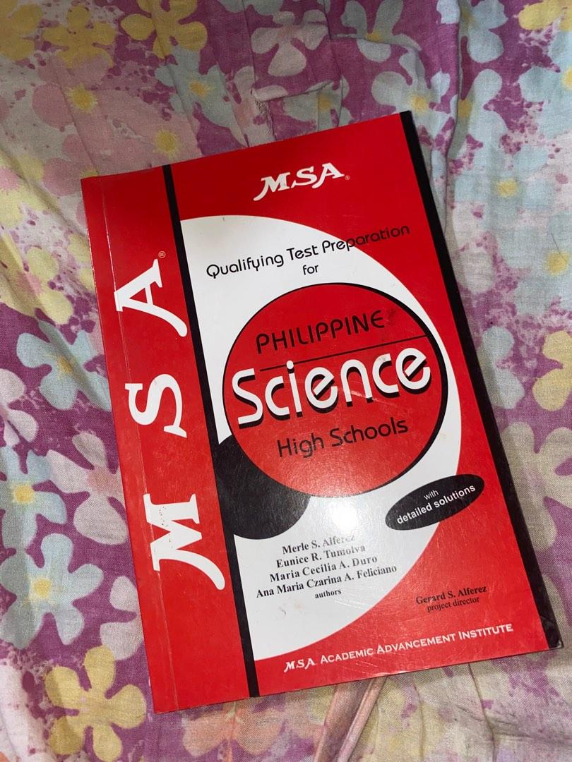MSA PISAY Philippine Science Reviewer, Hobbies & Toys, Books ...