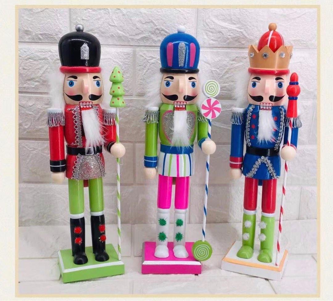 Multi Colored Nutcracker Soldiers, Hobbies & Toys, Stationary & Craft ...