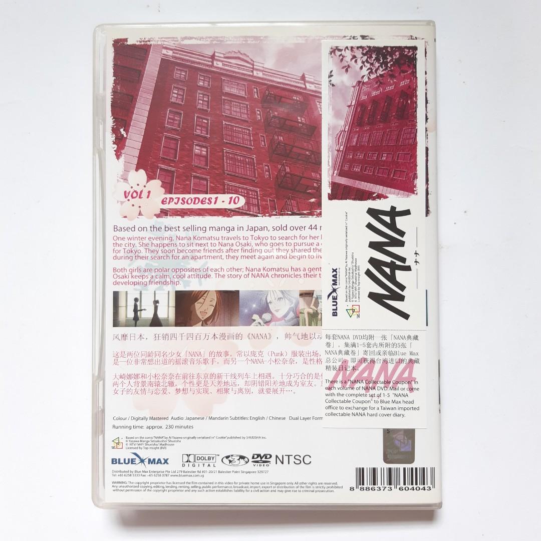 NANA Anime Ep 1 to 10, Hobbies & Toys, Music & Media, CDs & DVDs on ...