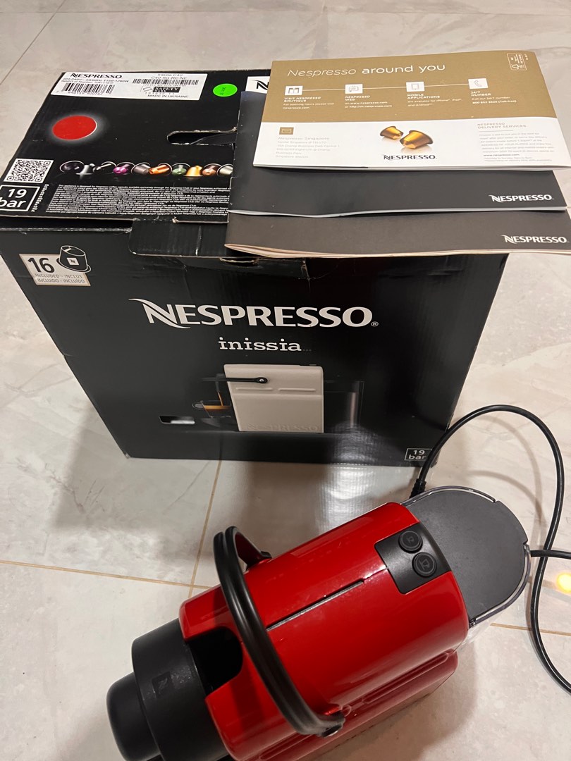 Nespresso innisia, TV & Home Appliances, Kitchen Appliances, Coffee ...