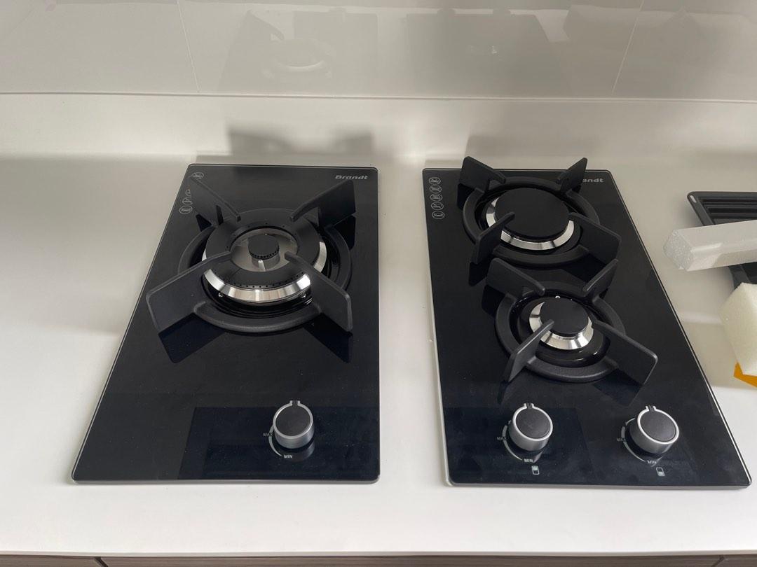 NEW Brandt 3 zones gas hob, TV & Home Appliances, Kitchen Appliances ...