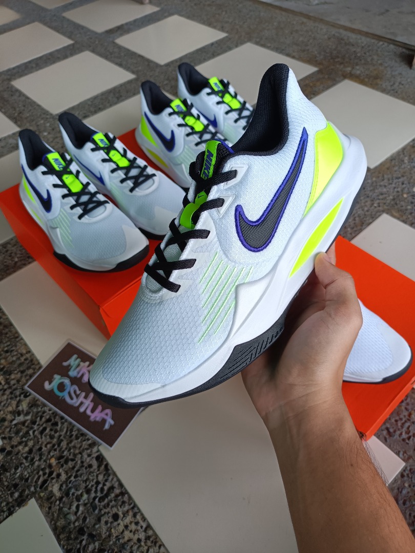Nike Precision 5 'White/Volt', Men's Fashion, Footwear, Sneakers on ...