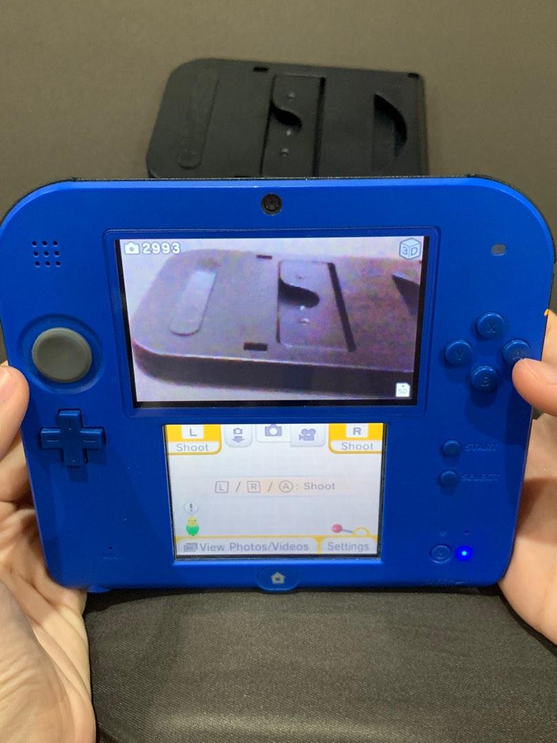 Nintendo 2DS Electric Blue Mario Kart Edition, Video Gaming, Video Game ...