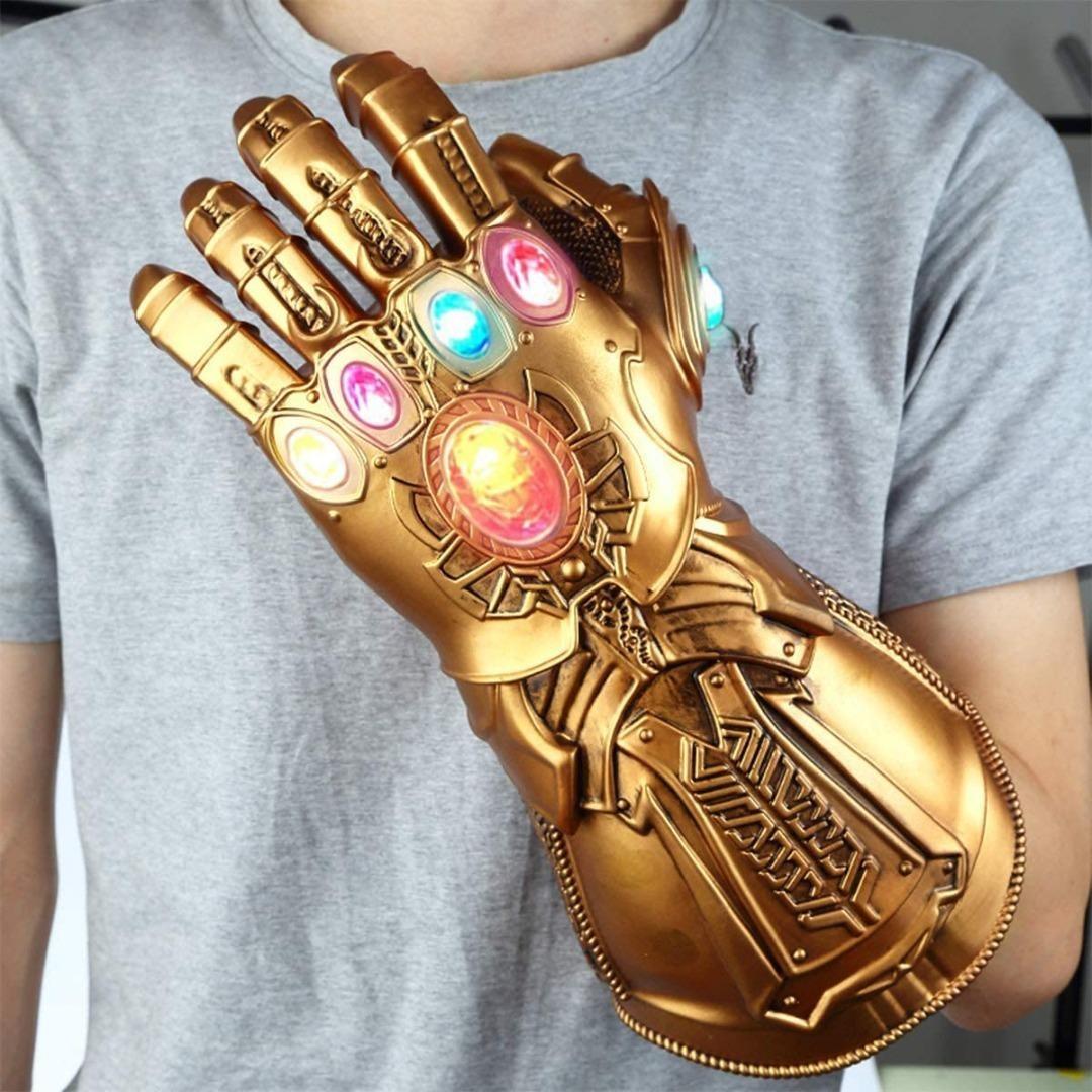 NUWIND Infinity Gauntlet Thanos Glove LED Infinity Stones Halloween ...