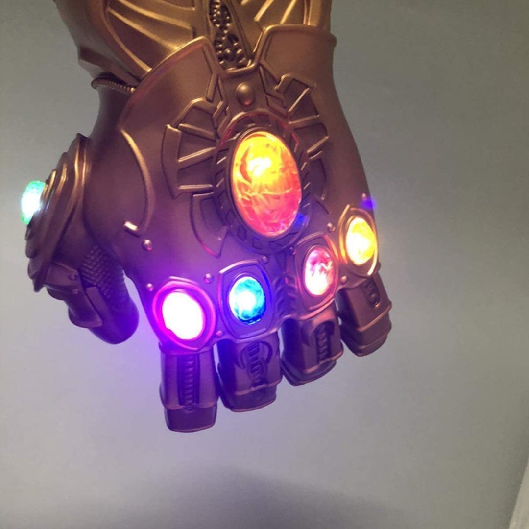 NUWIND Infinity Gauntlet Thanos Glove LED Infinity Stones Halloween ...