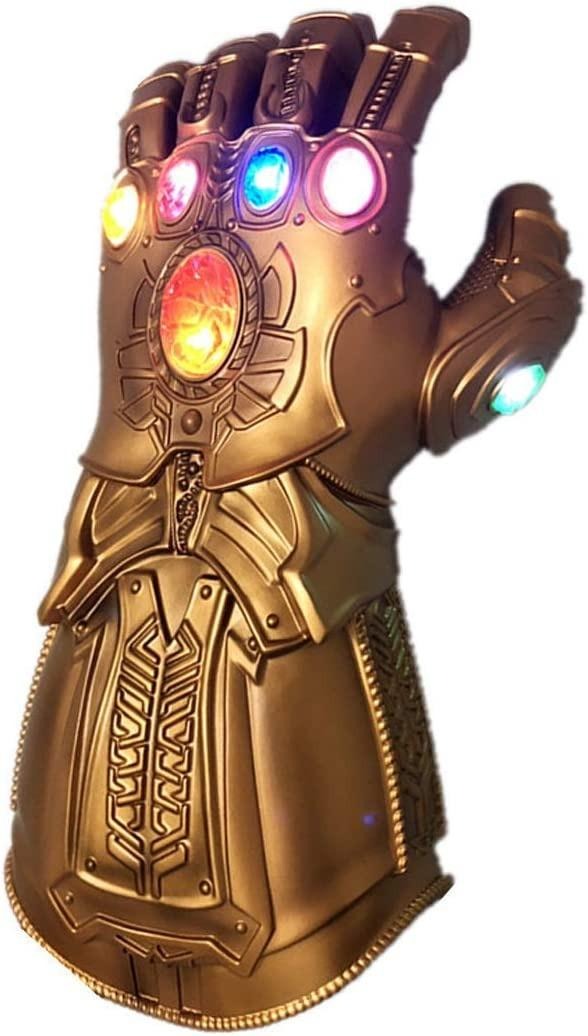 NUWIND Infinity Gauntlet Thanos Glove LED Infinity Stones Halloween ...