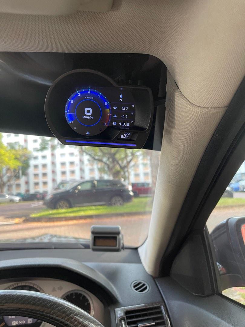 OBD2+GPS Smart Gauge, Car Accessories, Accessories on Carousell
