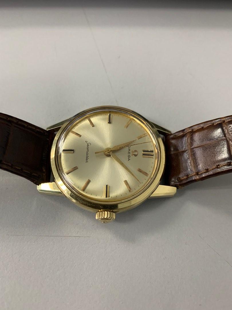 Omega Seamaster Gold Ref 14390-2SC Circa 1958, Men's Fashion, Watches ...