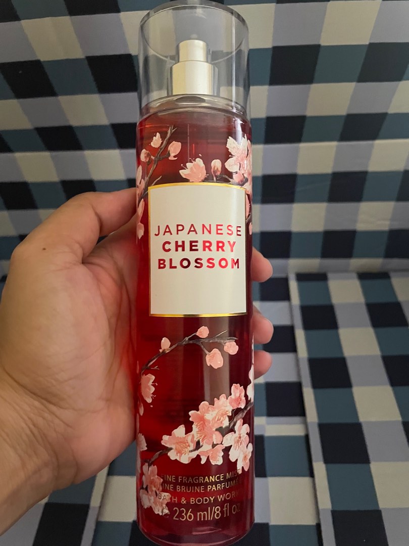 Original BBW Fragrance Mist - Japanese Cherry Blossom, Beauty & Personal Care, Bath & Body, Body ...