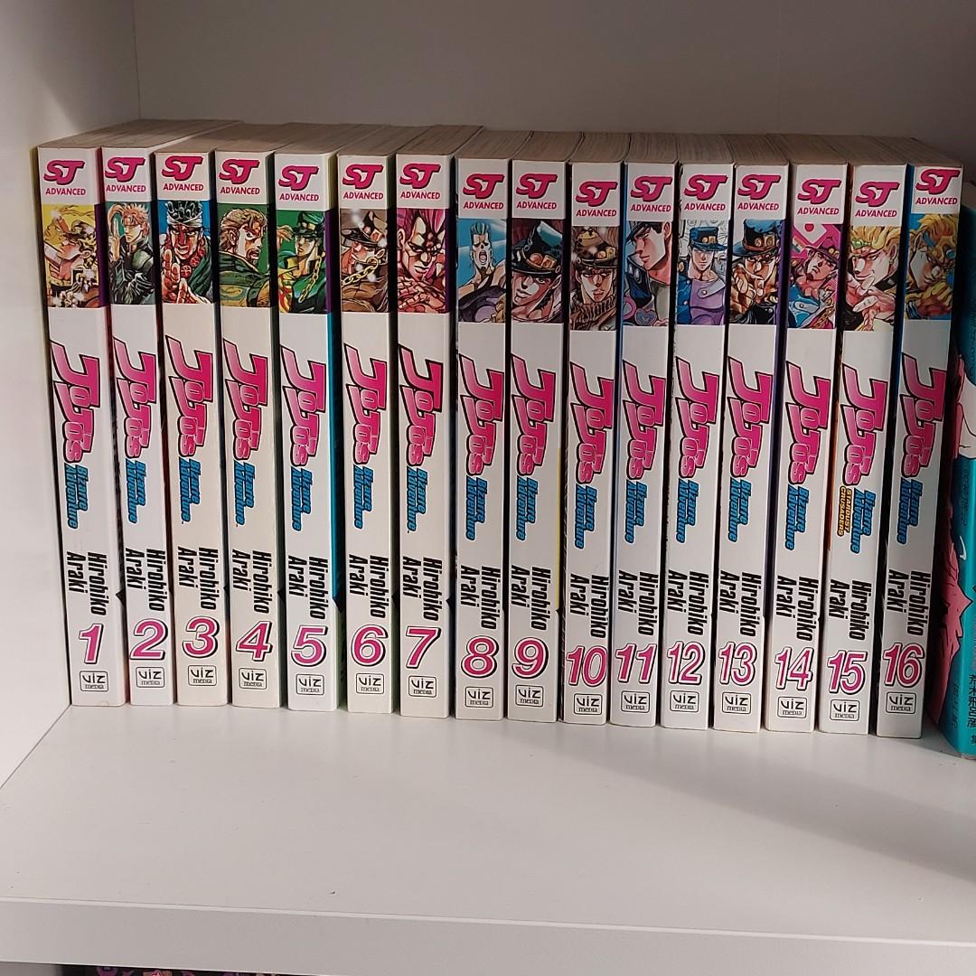 Original Jojo's Bizarre Adventures: Stardust Crusader Manga (Complete ...