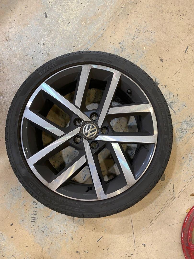 Original VW Highline 18 inch for sale, Car Accessories, Tyres & Rims on ...
