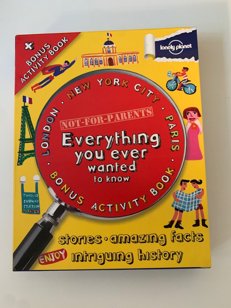 Paris London New York fun facts stories, 興趣及遊戲, 書本 & 文具, 兒童書籍 - Carousell