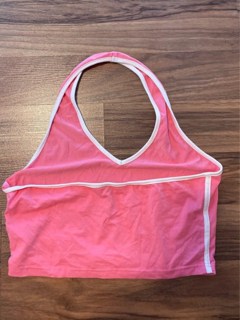 Pink Halter Top, Women's Fashion, Tops, Other Tops on Carousell